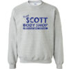 Body Shop tv show mechanic keith scott Unisex Sweatshirt| MY O TEES