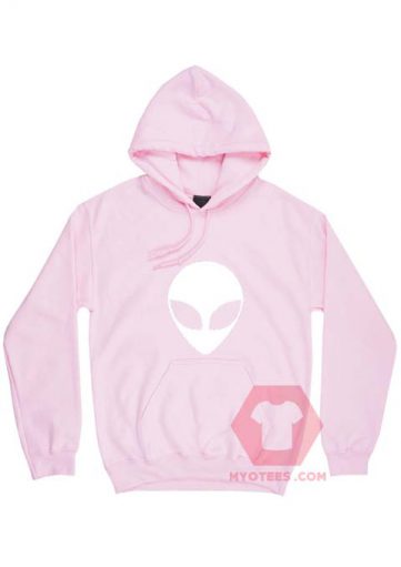 Alien Head Unisex Adult Hoodie | MY O TEES