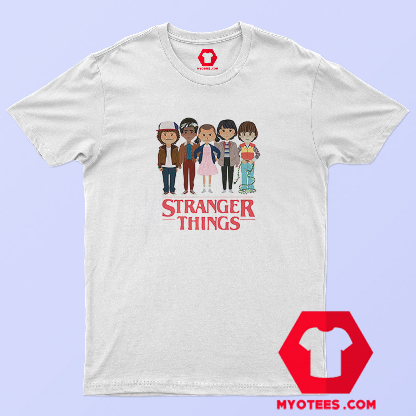 Get Buy Stranger Things Angry Face T Shirt Cheap | MY O TEES