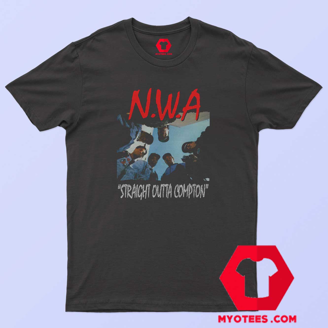 NWA Straight Outta Compton Unisex T-Shirt On Sale | myotees.com
