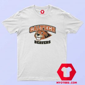 Awesome Caltech Beavers Mascot Graphic T-Shirt | myotees.com