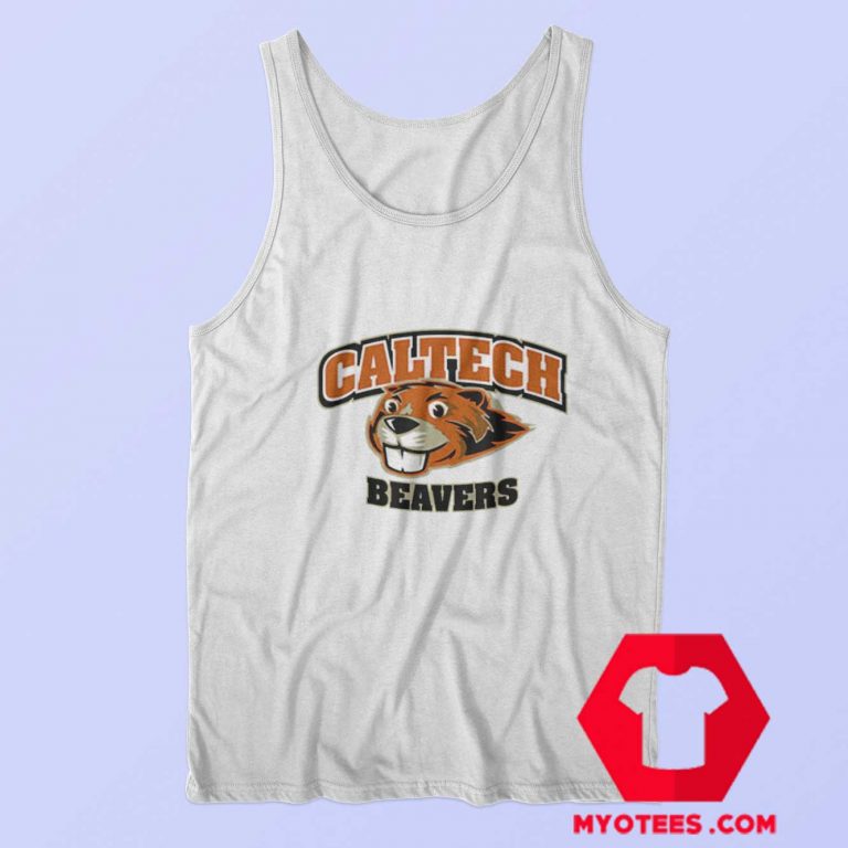 Awesome Caltech Beavers Mascot Graphic Tank Top | MYOTEES