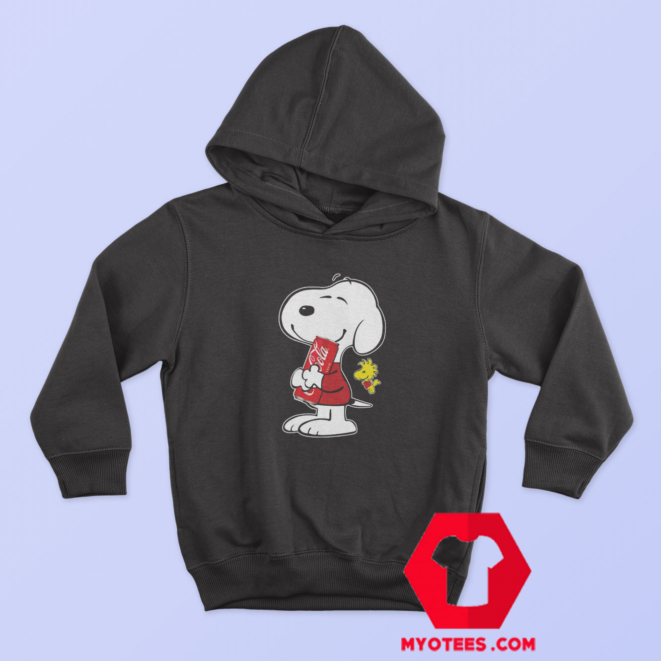 Peanuts Cute Snoopy Drink Coca Cola Hoodie On Sale | myotees.com