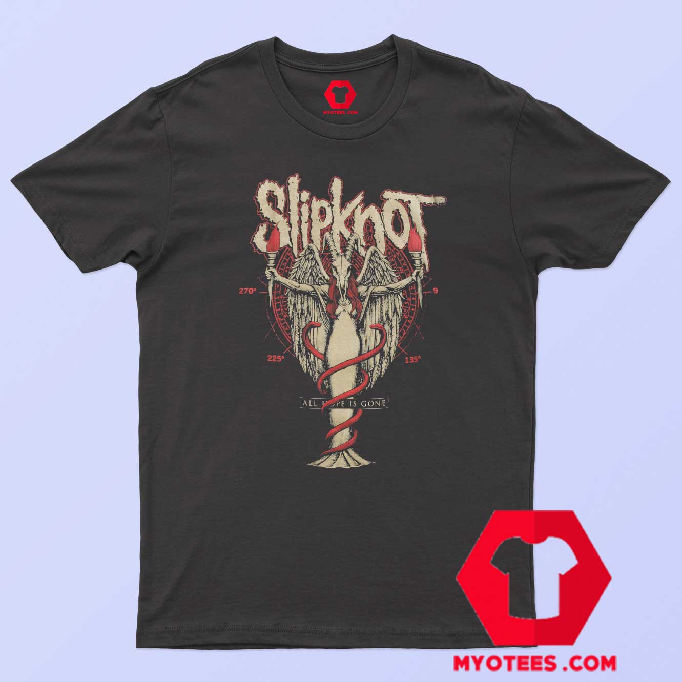 Slipknot Angel Goat All Hope Is Gone T-Shirt | myotees.com