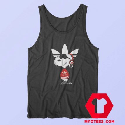 Cool Snoopy Adidas Parody Unisex Tank Top | MYOTEES