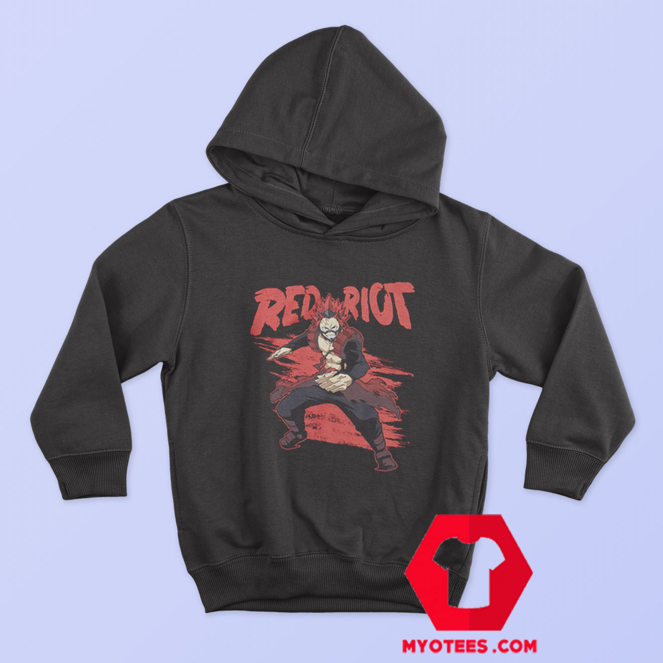 My Hero Academia Red Riot Unisex Hoodie On Sale | myotees.com