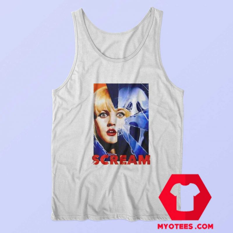 Scream Movie Horror 90s Vintage Tank Top On Sale | MYOTEES