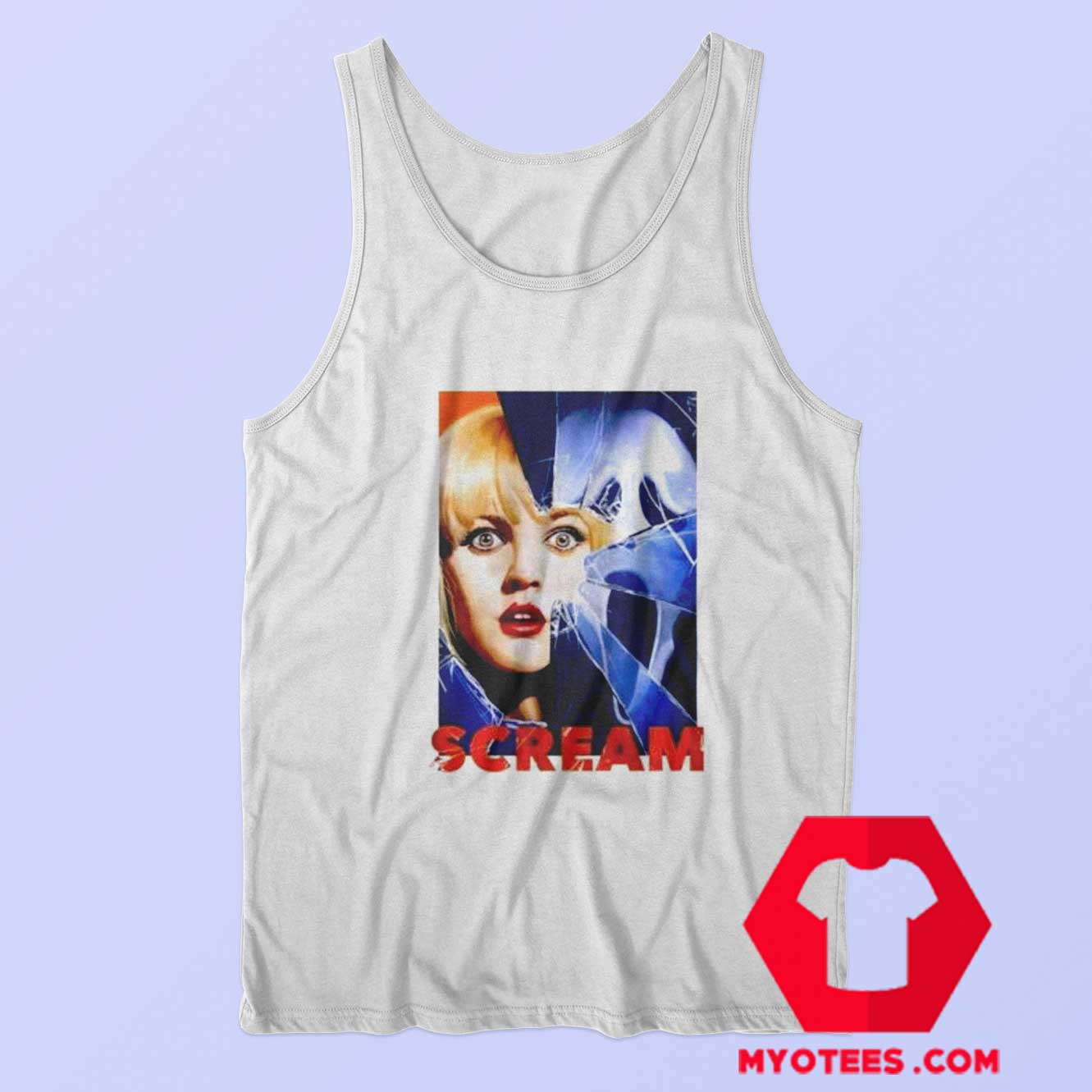 Scream Movie Horror 90s Vintage Tank Top On Sale | MYOTEES