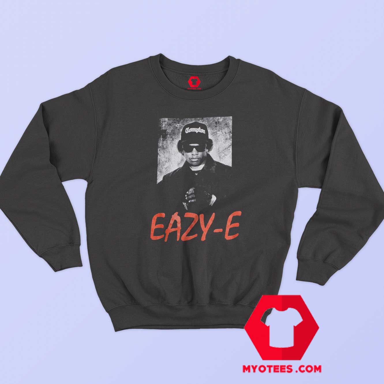 Eazy E Compton Hat Photo Vintage Sweatshirt | myotees.com