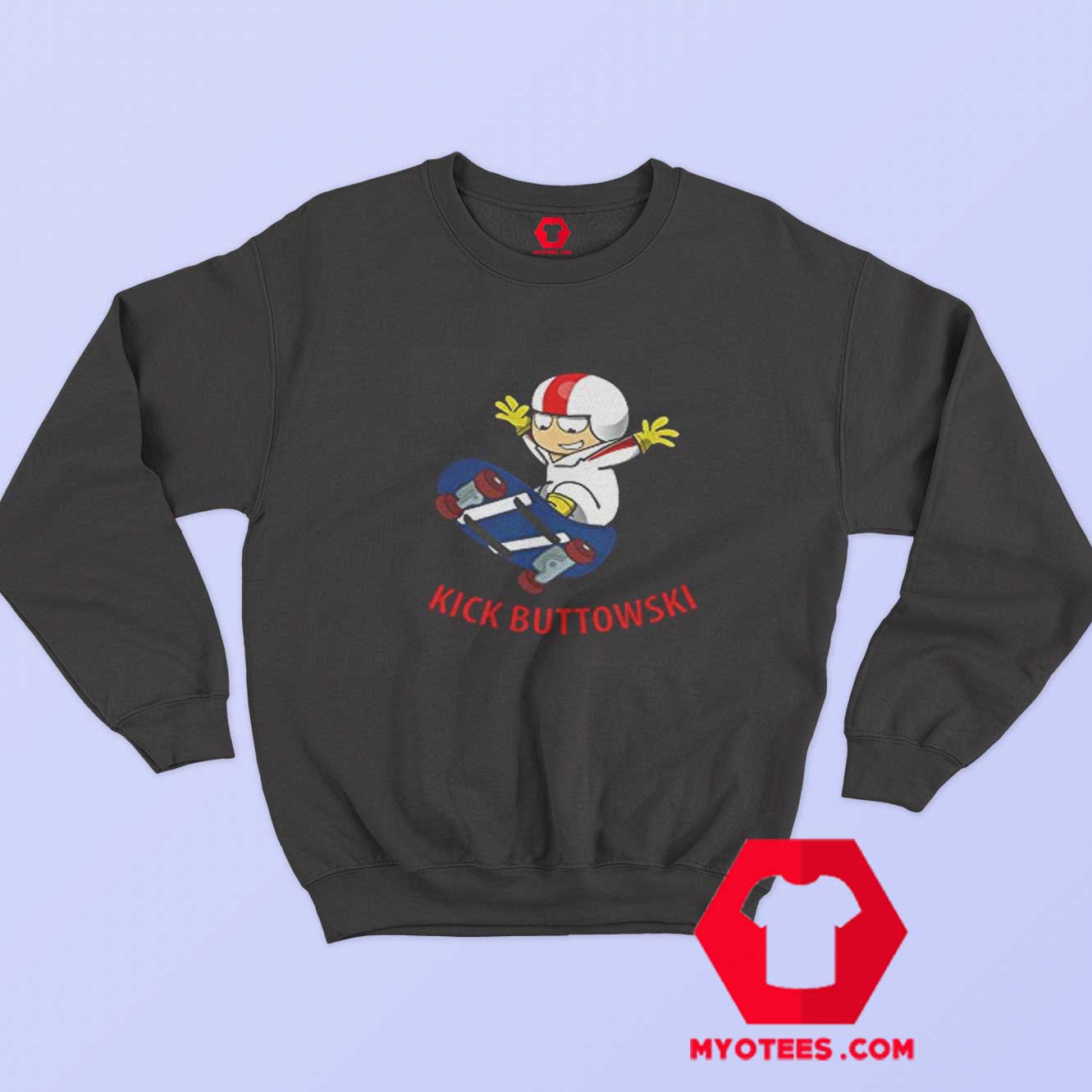 Kick Buttowski Skateboard Suburban Daredevil Sweatshirt | myotees.com