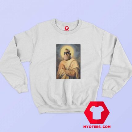 Mr Incredible Meme Pious Bob Parr Unisex Sweatshirt | myotees.com