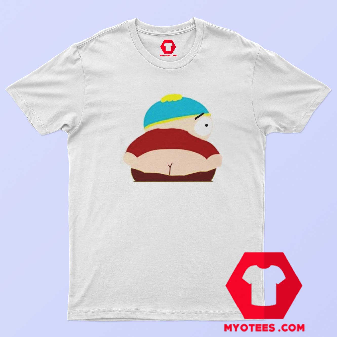 Cute South Park Eric Cartman Ass Mooning T-Shirt | myotees.com