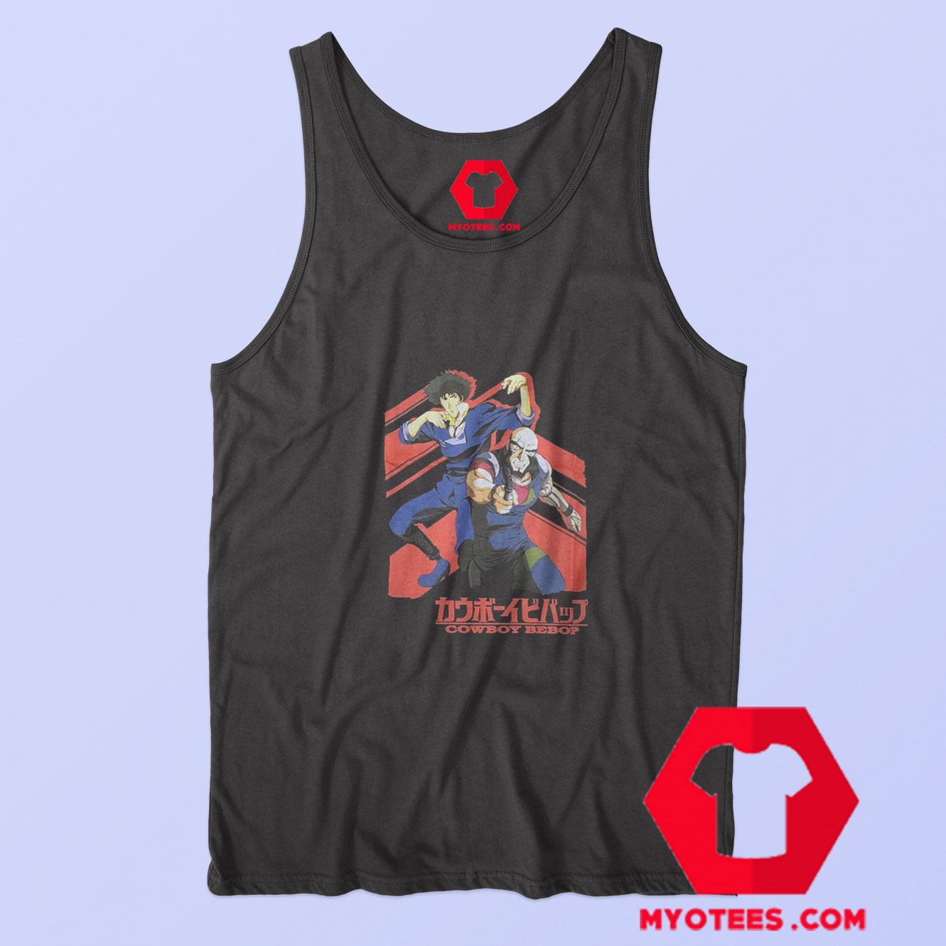 Cowboy Bebop Jet and Spike Space Anime Tank Top On Sale | MYOTEES