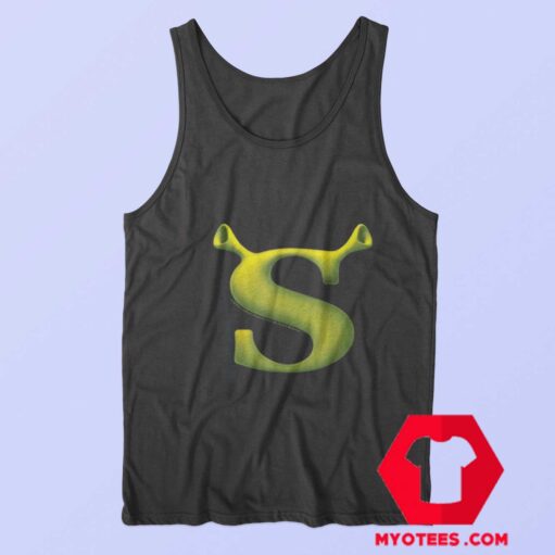 Shrek Initial Logo Poster Graphic Unisex Tank Top | MYOTEES