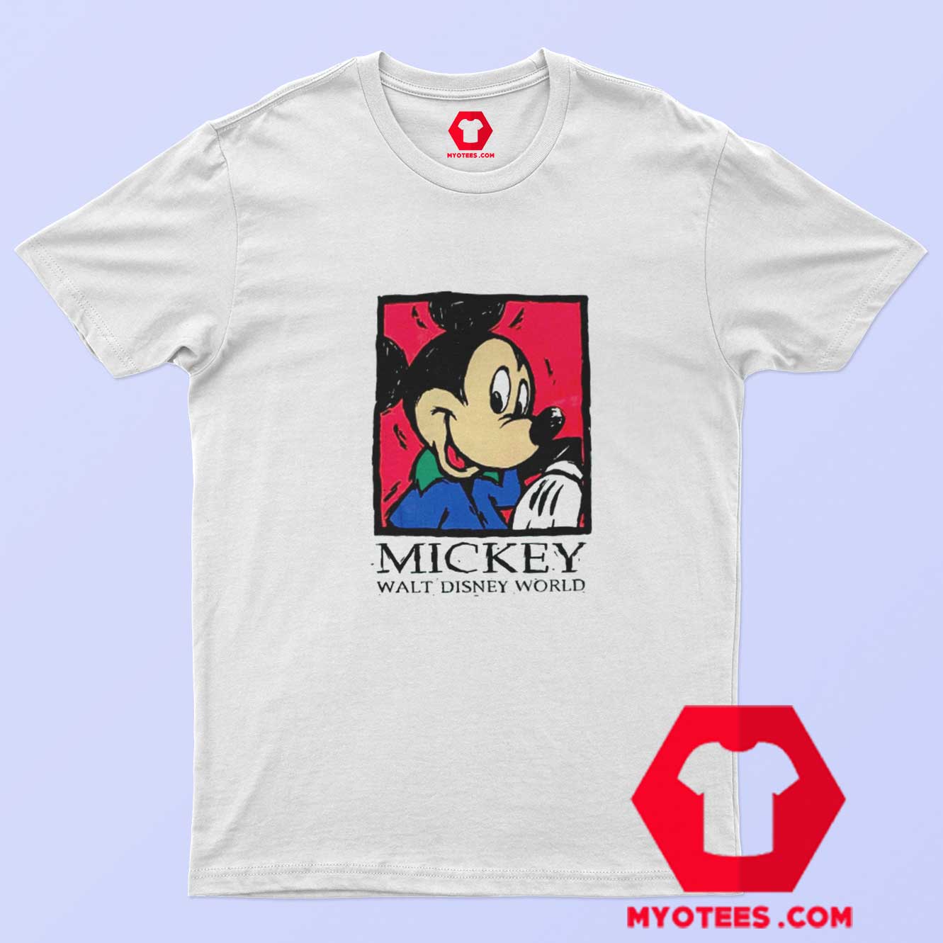 Mickey Mouse Walt Disney World Vintage T-Shirt - myotees.com