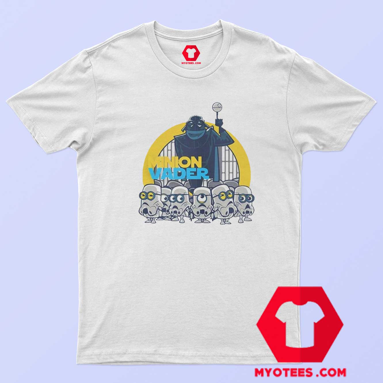 Minions Darth Vader Stormtrooper Star Wars T-Shirt - myotees.com