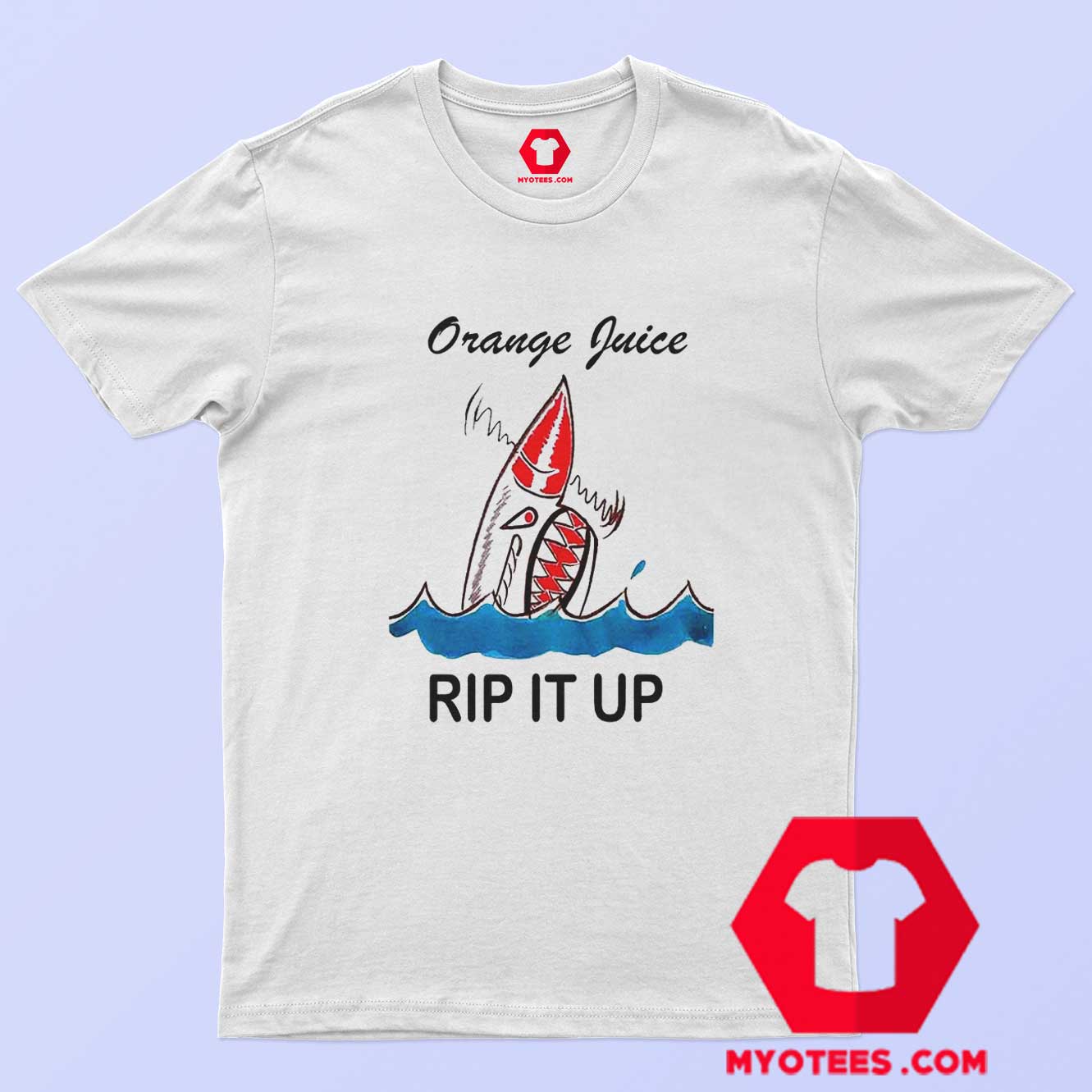 Rip It Up Orange Juice Punk Vintage T-Shirt - myotees.com